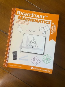 RightStart Math Level G Review – Homelife with Us