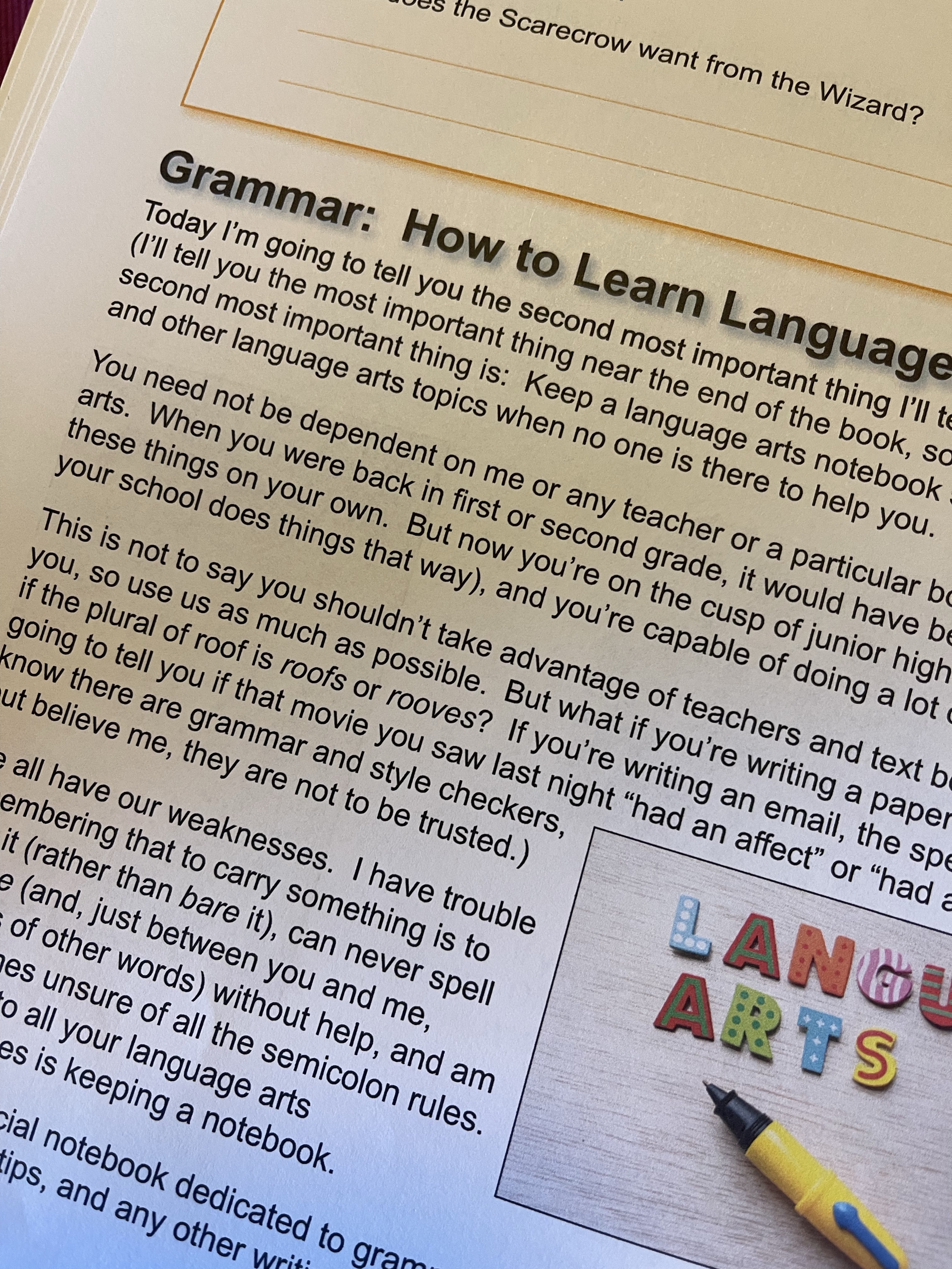 6th Grade Language Arts Curriculum using Lightning Literature from ...